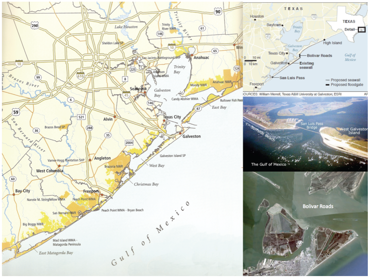 Water Currents and the Protection of Upper Texas Coastal Marshes, Bays ...